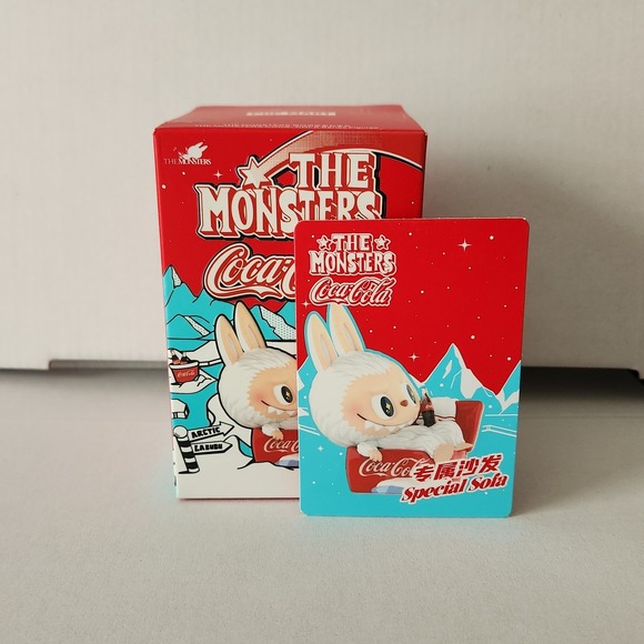 POP MART | Toys | Popmart Authentic Labubu The Monsters Cocacola Series ...